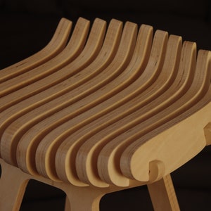 SET OF 4 PIECES Bar Stool, Design Chair, Modern Chair, Industrial Stool ...