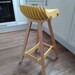 Kitchen Stool, Yellow Stool, Bar Stool, Designer Chair, Modern Chair ...