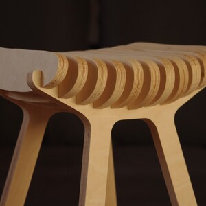 Bar Stool, Design Chair, Modern Chair, Industrial Stool, Wood Stool ...