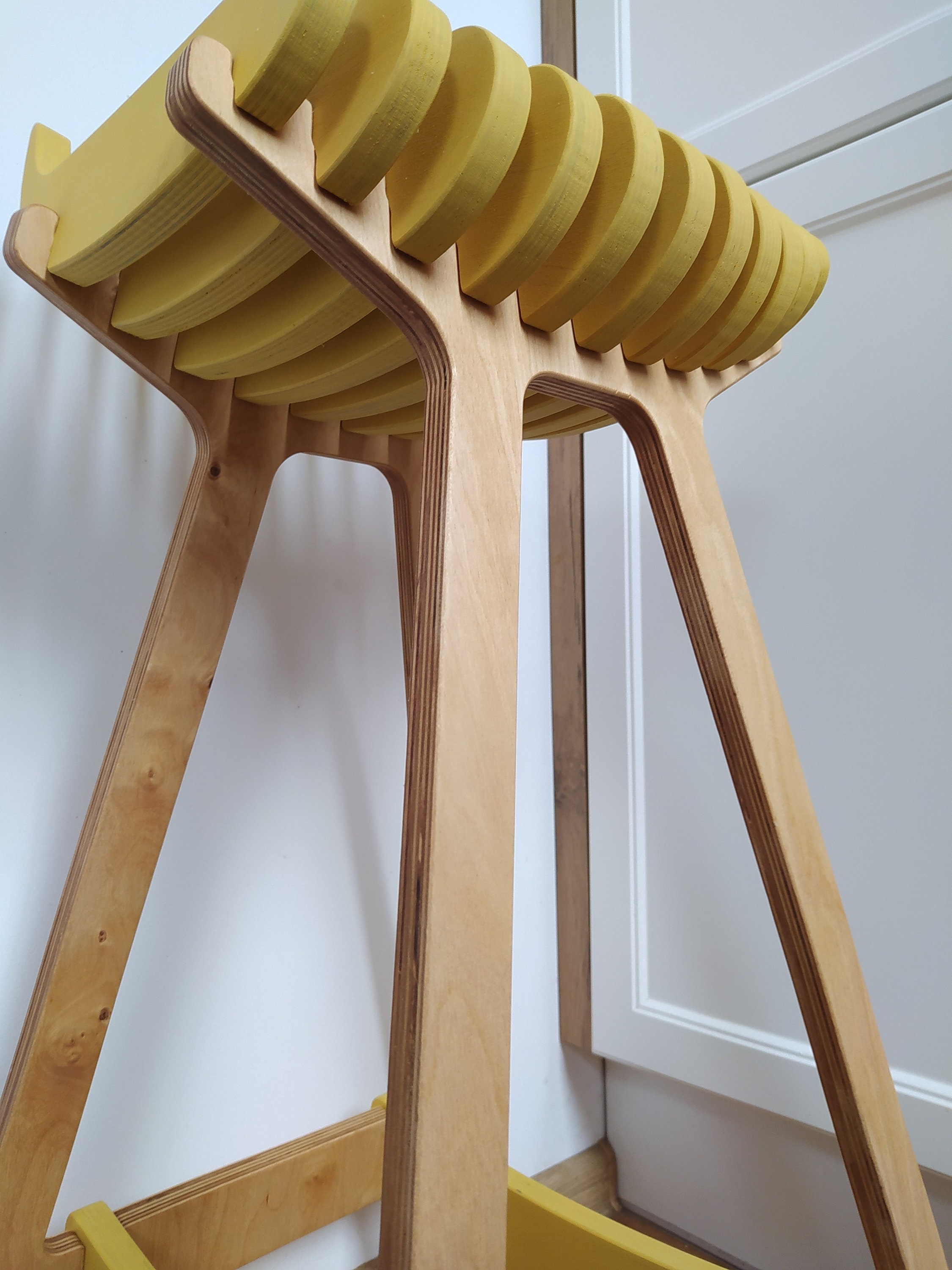 Kitchen Stool, Yellow Stool, Bar Stool, Designer Chair, Modern Chair ...