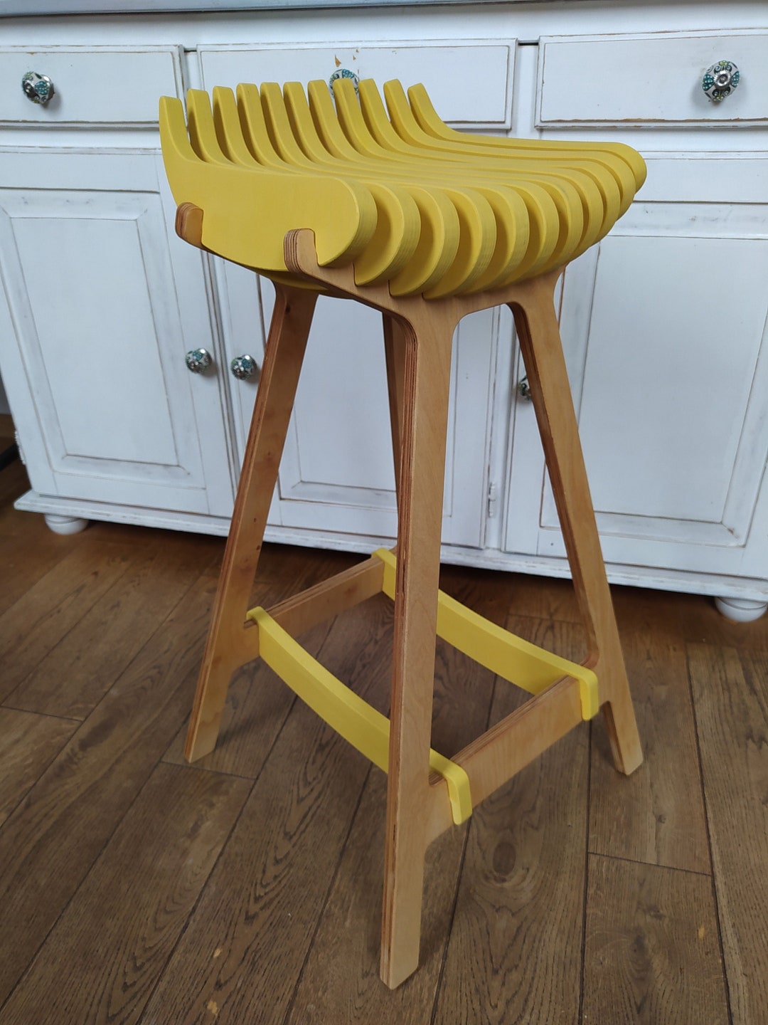 Kitchen Stool, Yellow Stool, Bar Stool, Designer Chair, Modern Chair ...