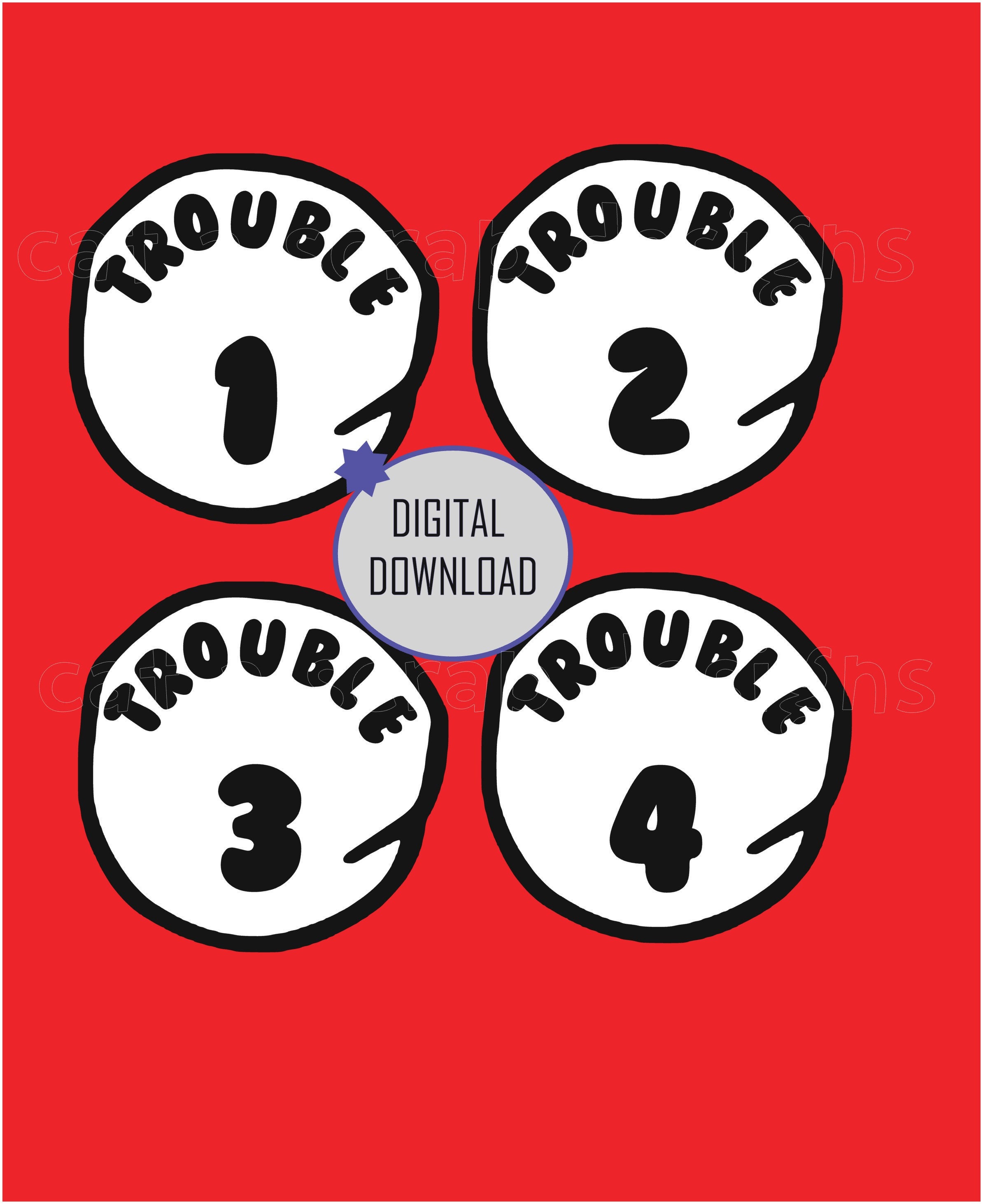 Trouble 1 2 3 4 Popular SVG Instant Digital Download Dr.Seuss | Etsy Trouble 1 2 3 4 Popular SVG Instant Digital Download Dr.Seuss | Etsy