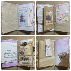 Altered File Folder Junk Journal With Tags, Envelopes, Flips, Altered Paperclip's Handmade ...