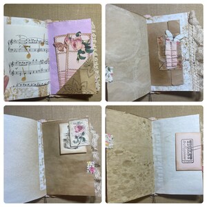 Altered File Folder Junk Journal With Tags, Envelopes, Flips, Altered Paperclip's Handmade ...