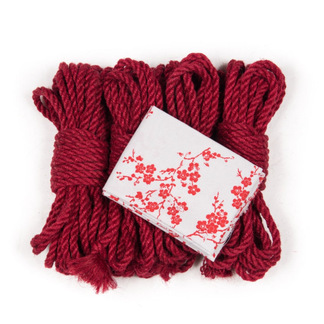 Ruby Red Shibari Rope Bondage Kit - Etsy