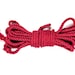 Jute Bondage Rope - Ruby Red - Etsy