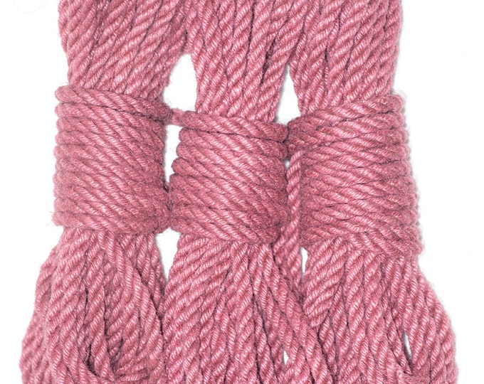 Jute Bondage Rope - Pink - Etsy