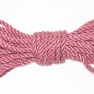 Jute Bondage Rope - Pink - Etsy