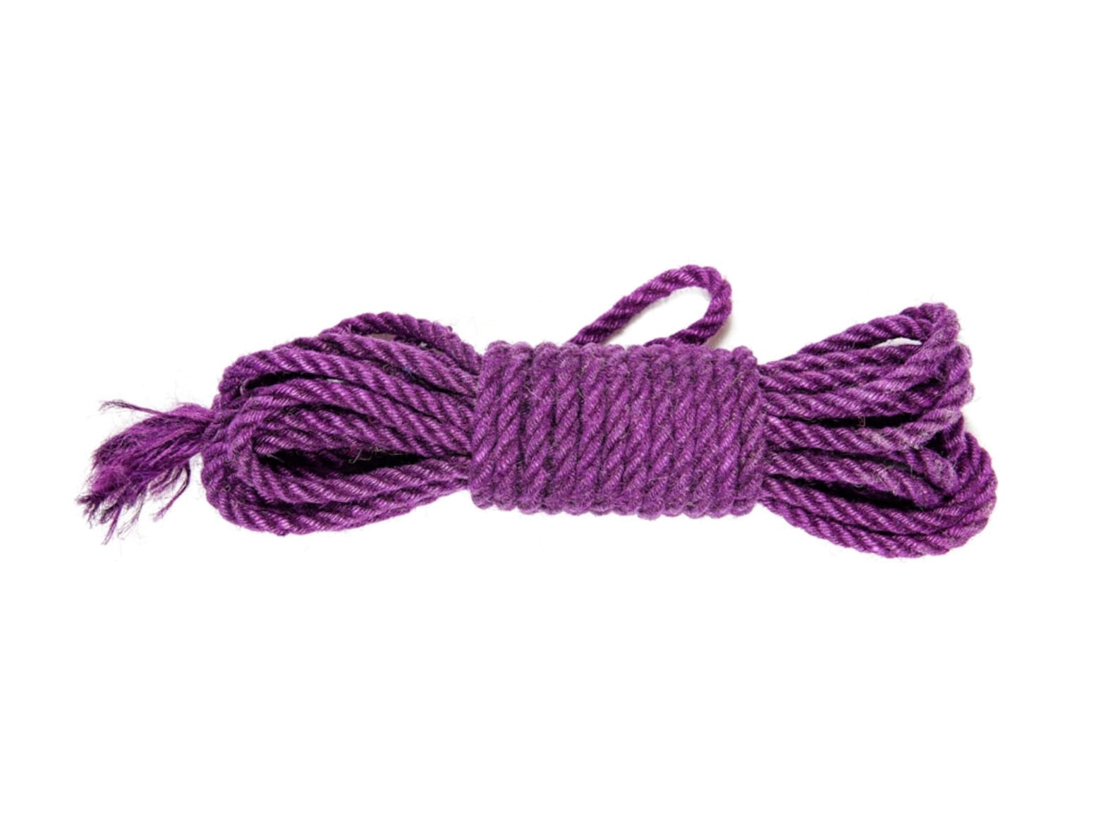 Jute Bondage Rope Purple - Etsy
