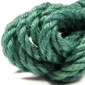 Jute Bondage Rope - Emerald Green - Etsy