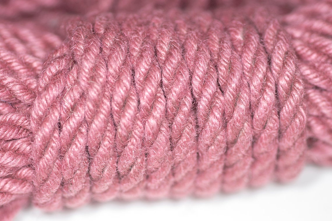 Jute Bondage Rope - Pink - Etsy