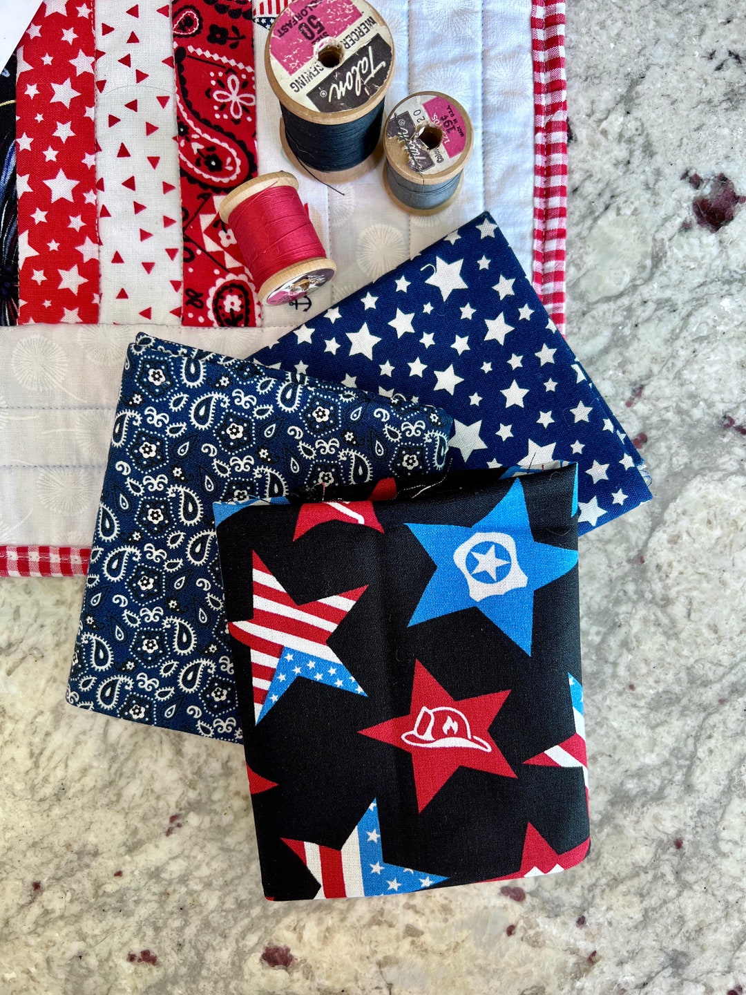 First Responder EMT Fat Quarter Bundle 3 Pieces of Quilt - Etsy