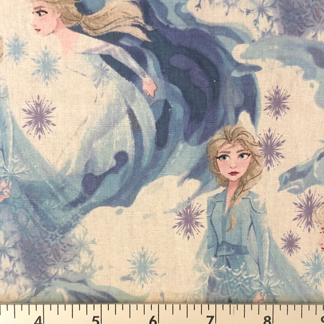 Disney FROZEN Elsa Cotton Fabric Fat Quarter - Etsy