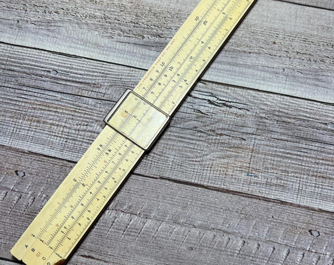 Antique Hemmi "sun" Slide Rule, the Frederick Post Co # 1447 JAPAN ...