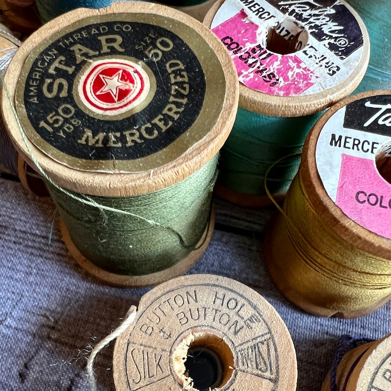 Vintage Thread Spool - Etsy