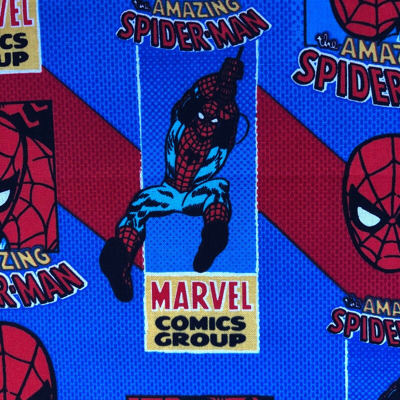 Spiderman Fabric - Etsy