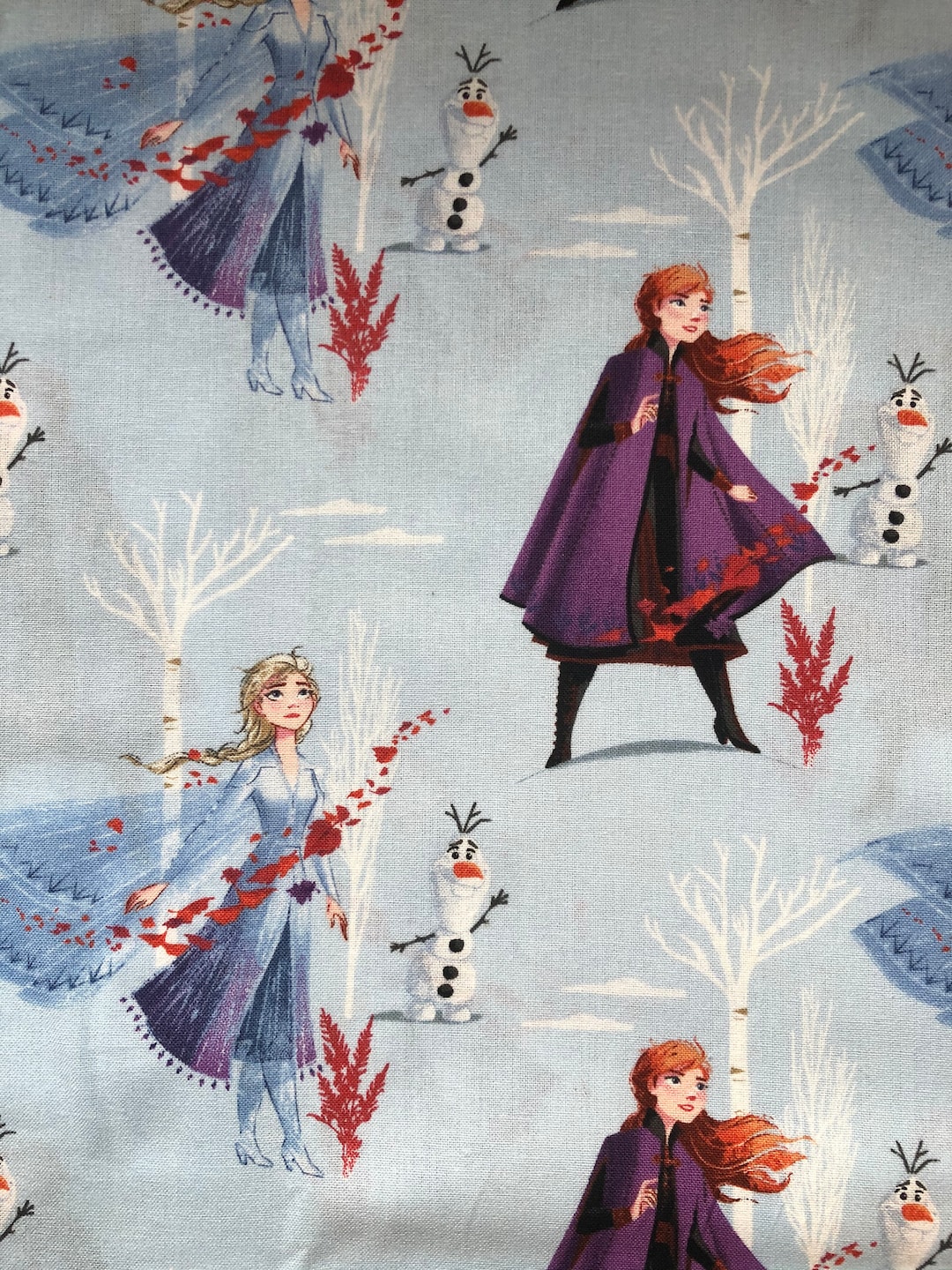 Disney FROZEN II Print Cotton Fabric Fat Quarter 1/4 Yard - Etsy