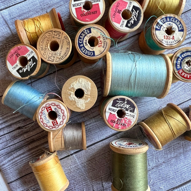 Vintage Thread Spool - Etsy