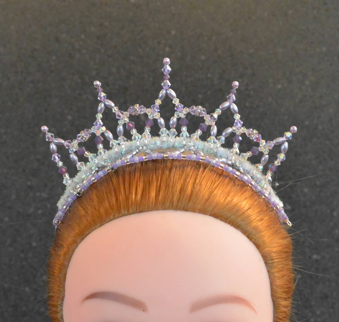 Crystal Dance Tiara. Lilac. Performance, Dance Competition, Pageant ...