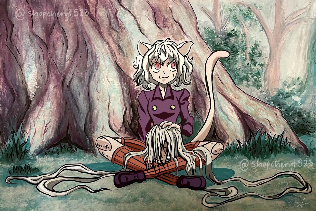 Neferpitou Art Print - Hunter X Hunter - Etsy