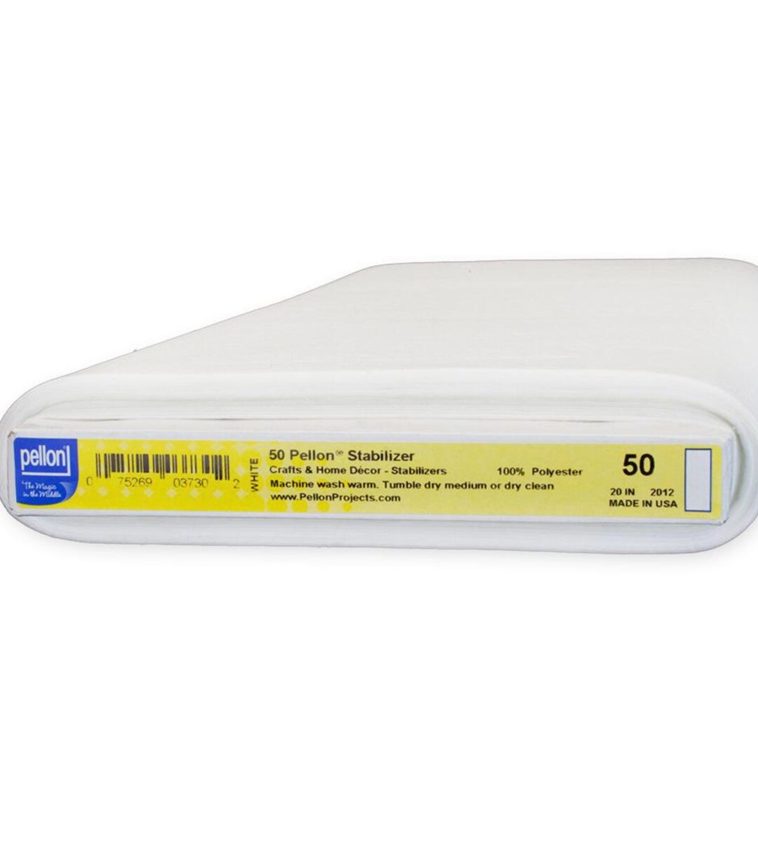 Pellon 50 White Sew in Stabilizer for Extra Firm Heavy Weight Fabrics ...