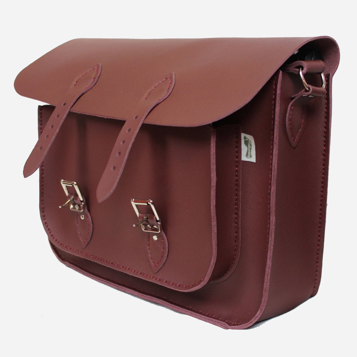 Satchel Vegan Satchel Handmade Satchel Vegetarian Satchel - Etsy UK