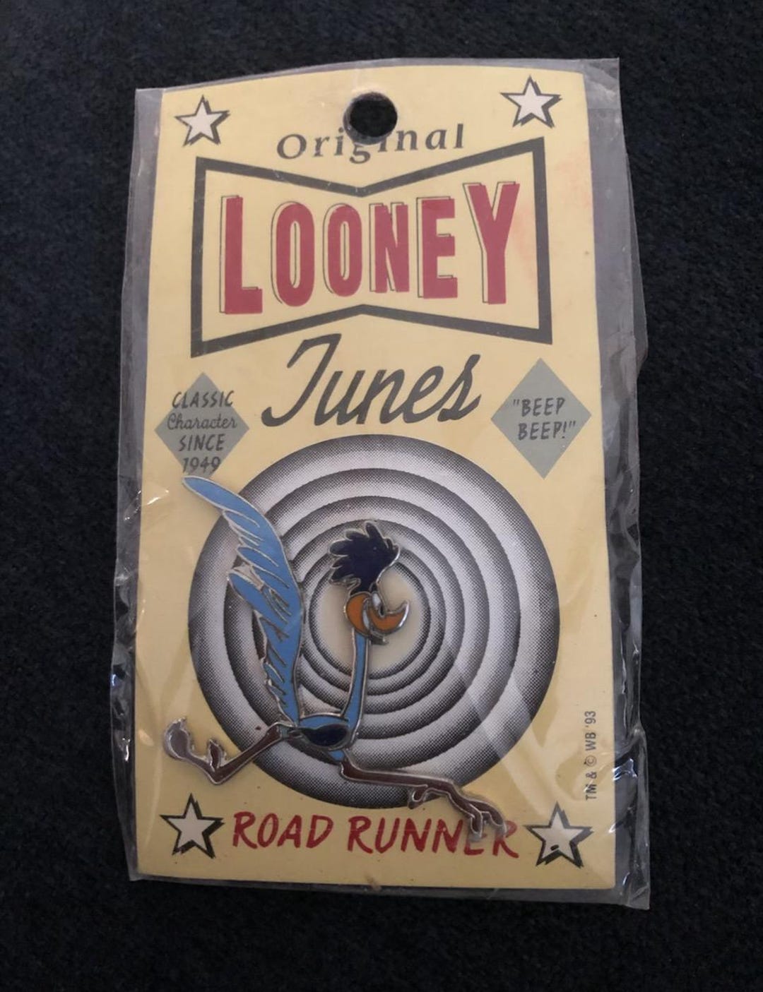 Looney Tunes Road Runner Pin - Etsy