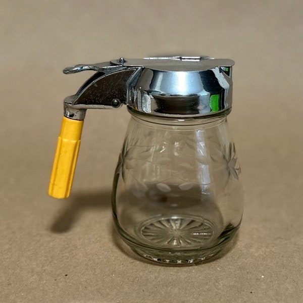 Glass Syrup Pitcher - Etsy