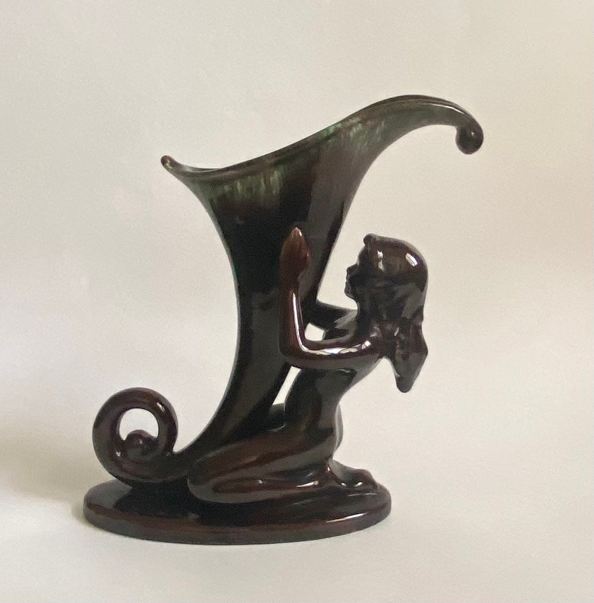 Royal Haeger Art Deco Mid Century Nymph Vase - Etsy