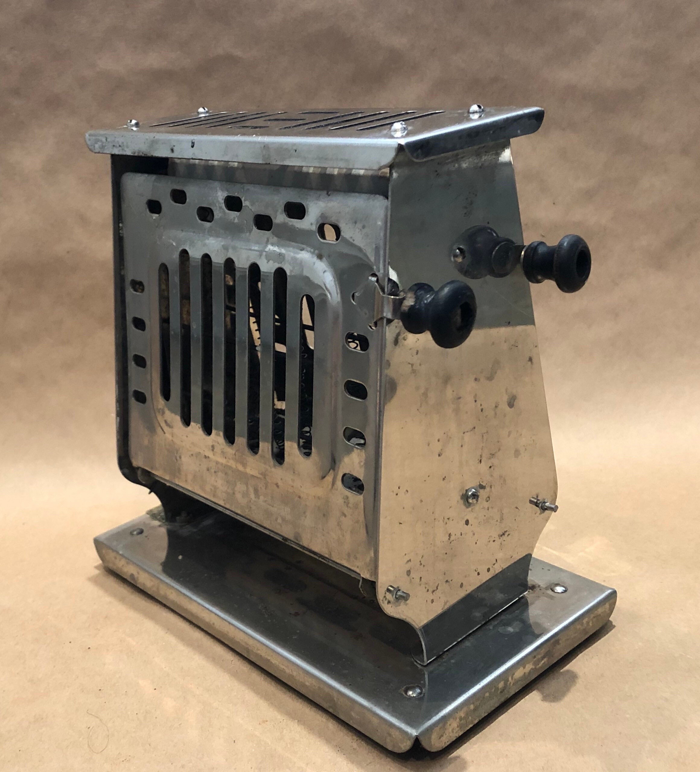Antique Chrome 1940s Toaster - Etsy