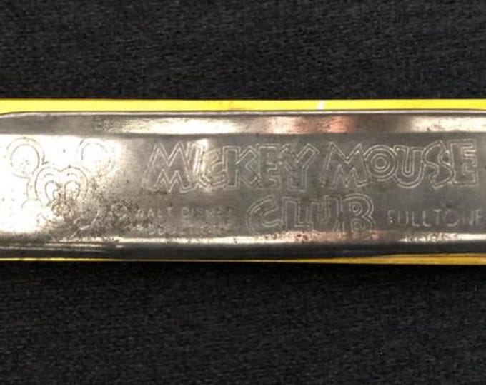 1950’s Mickey Mouse Club Harmonica - Etsy