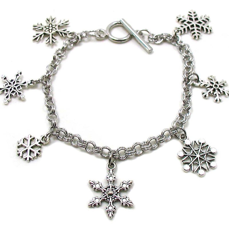 Snowflake Bracelet - Etsy