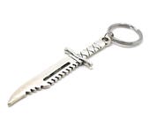 Silver Dagger Keychain Dagger Key Ring Dagger Knife - Etsy
