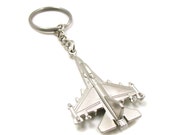 Fighter Jet Keychain Fighter Jet Key Ring Military Keychain | Etsy