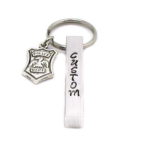 Police Keychain - Etsy