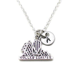 Roller Coaster Necklace, Roller Coaster Charm, Roller Coaster Jewelry ...