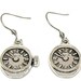 Clock Face Earrings, Clock Charm, Clock Jewelry, Silver Clock Charm ...