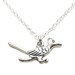 Roadrunner Necklace Silver Roadrunner Road Runner Necklace | Etsy