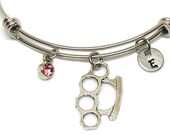 Brass Knuckles Bracelet Brass Knuckles Bangle Knuckleduster - Etsy