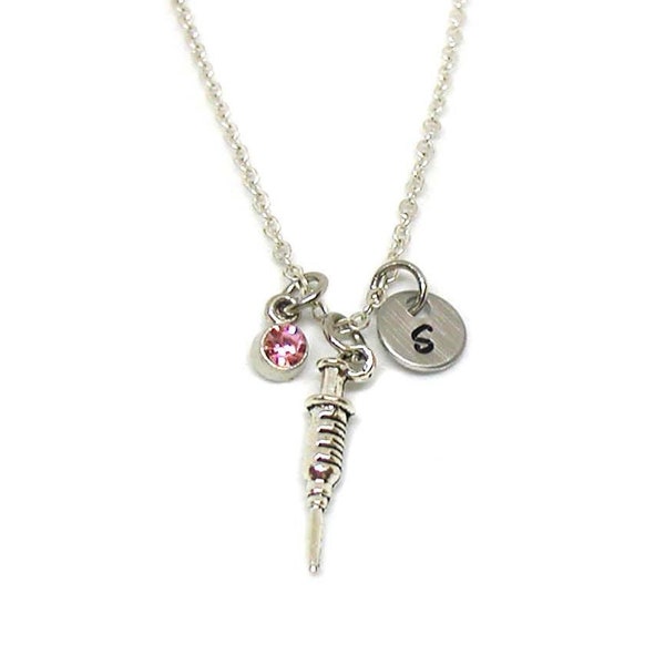 Syringe Necklace - Etsy