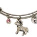 Sheep Bracelet, Sheep Bangle, Expandable Bracelet, Sheep Charm, Ram ...