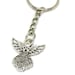 Angel Keychain, Angel Key Ring, Angel Charm, Silver Angel Keychain ...