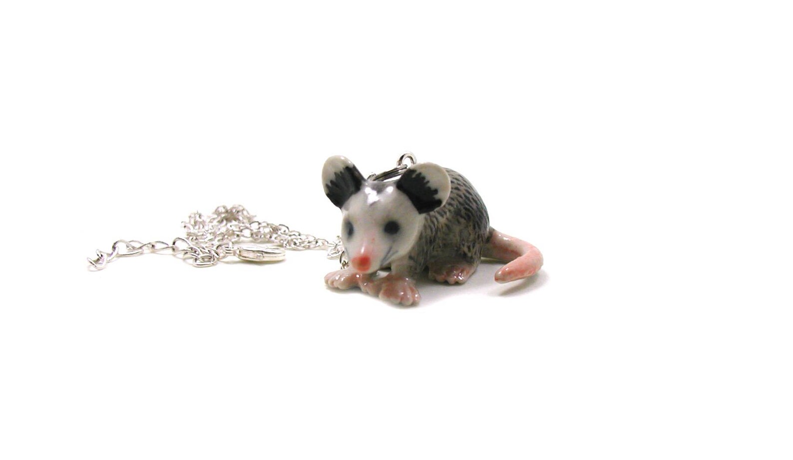 Possum Necklace Marsupial Necklace Opossum Charm Jewelry - Etsy
