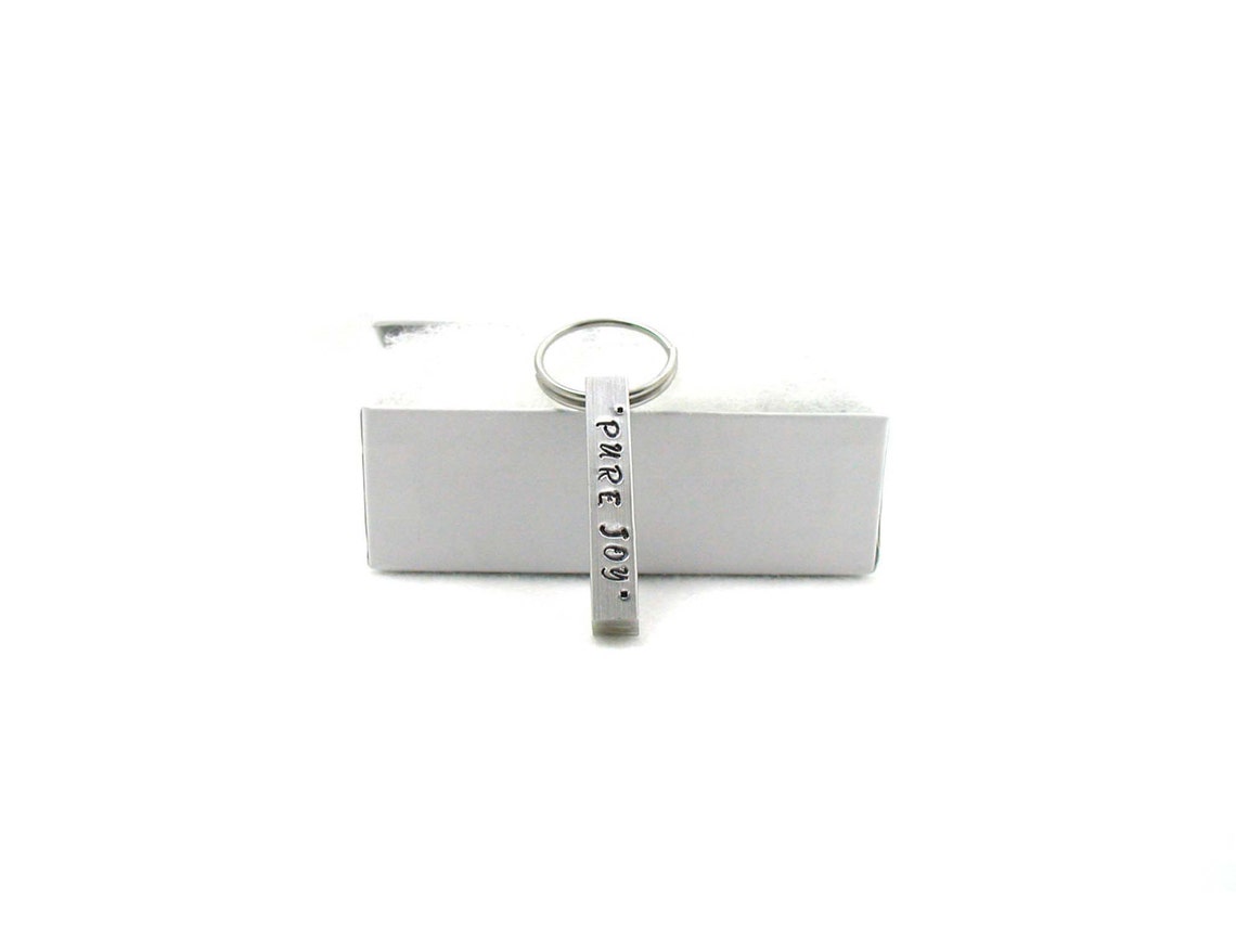 Aluminum Bar Keychain Aluminum Keychain Personalized - Etsy