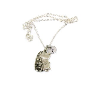 Hedgehog Necklace, Hedgehog Pendant, Hedgehog Charm, Silver Hedgehog ...