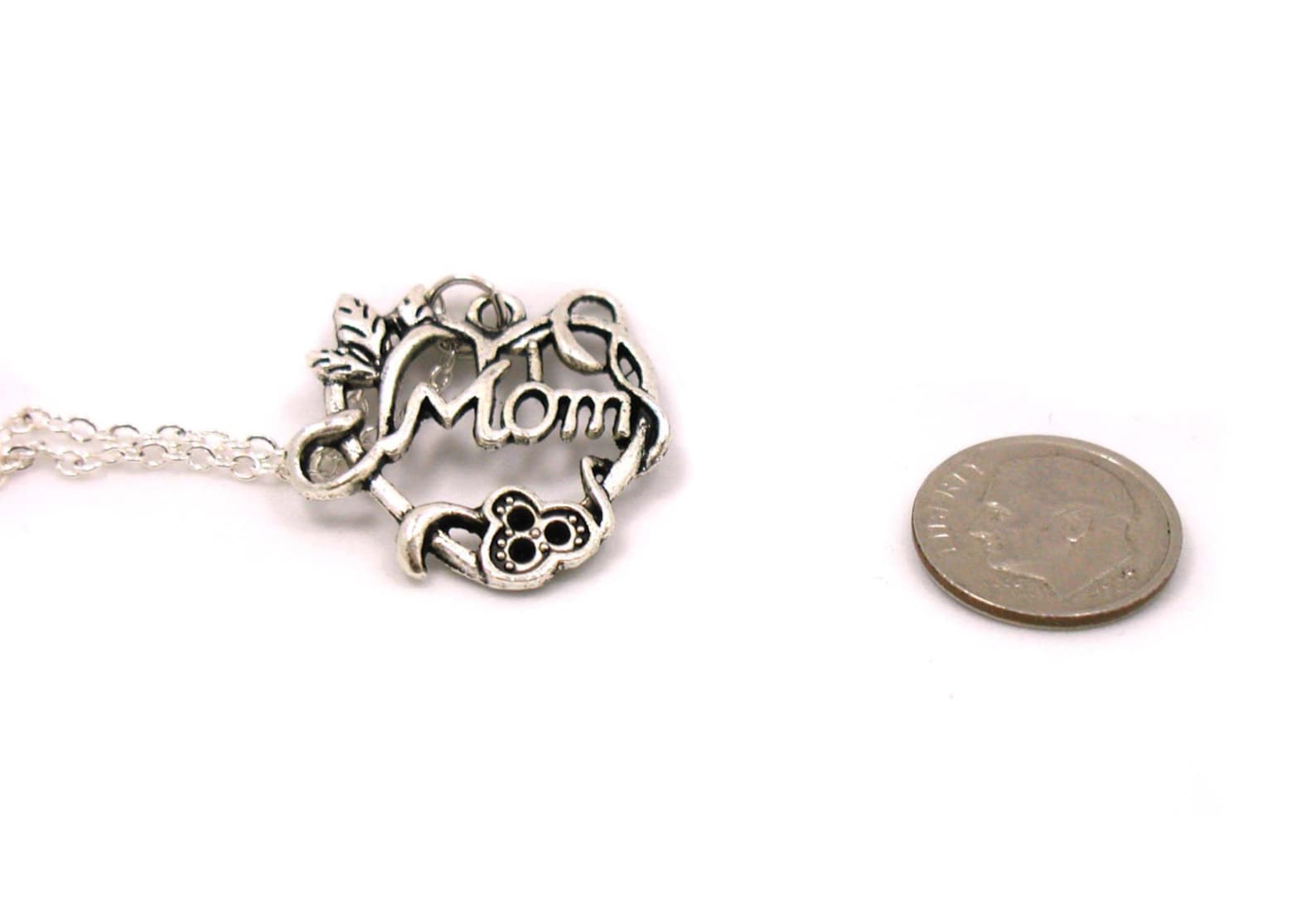 Mom Necklace Charm Jewelry Mom Charm Mother Charm Necklace | Etsy