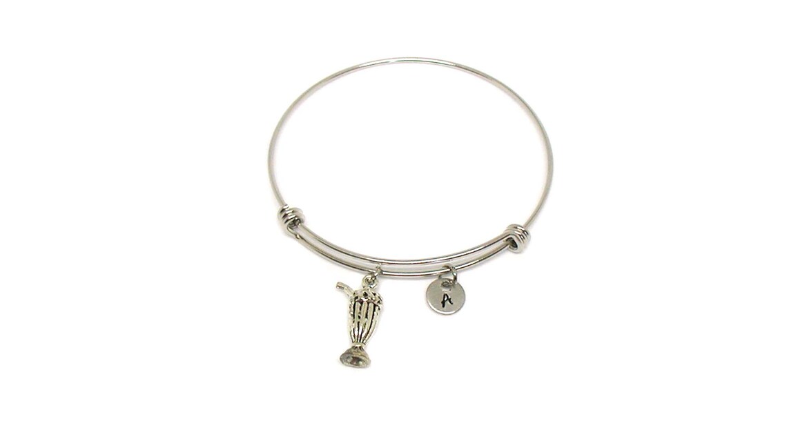 Milkshake Bangle Milkshake Charm Milkshake Bracelet - Etsy