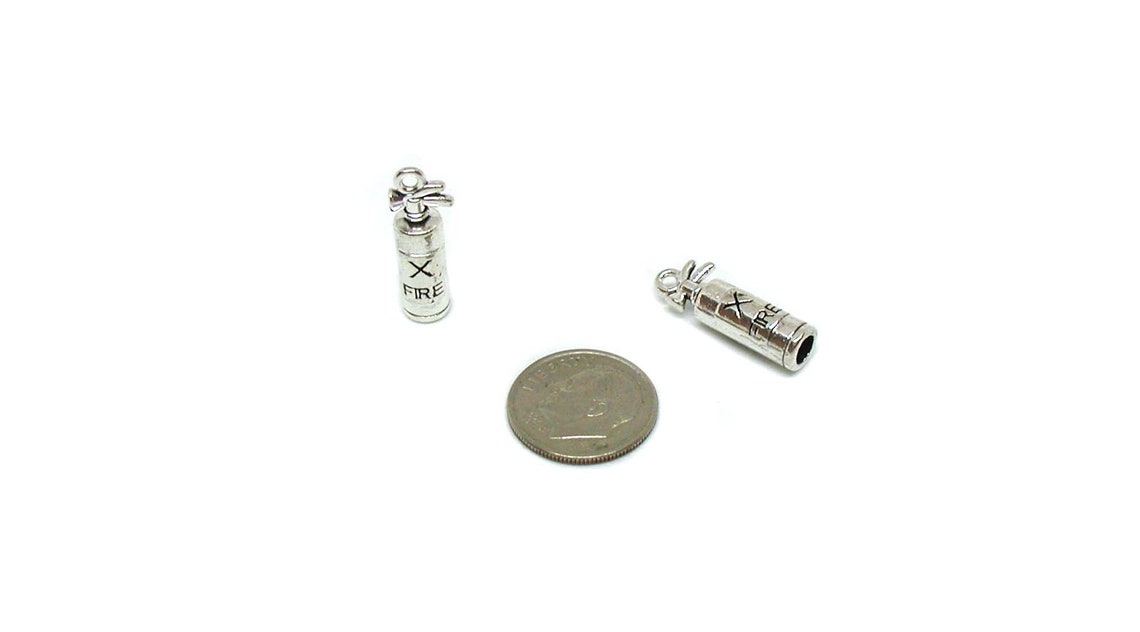 Fire Extinguisher Necklace Fire Extinguisher Charm Fire | Etsy