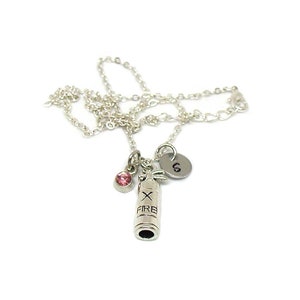 Fire Extinguisher Necklace, Fire Extinguisher Charm, Fire Fighter ...