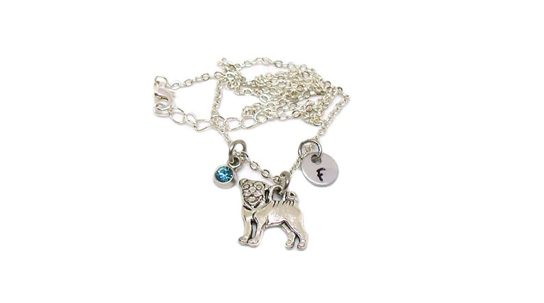 Pug Necklace Pug Charm Dog Jewelry Pug Pendant Pug - Etsy
